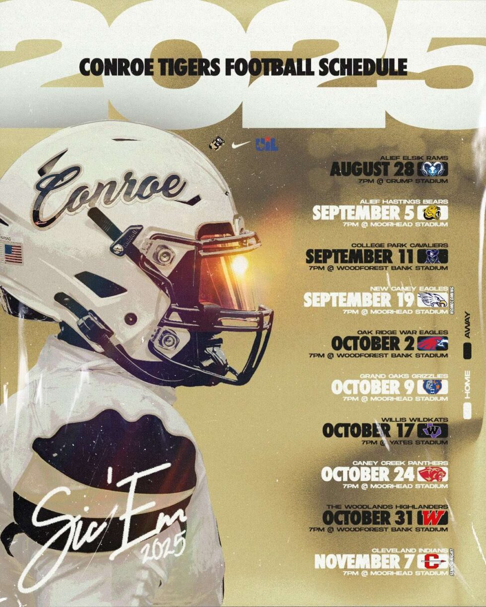 Schedule and Tickets | Conroe Tigers Football Booster